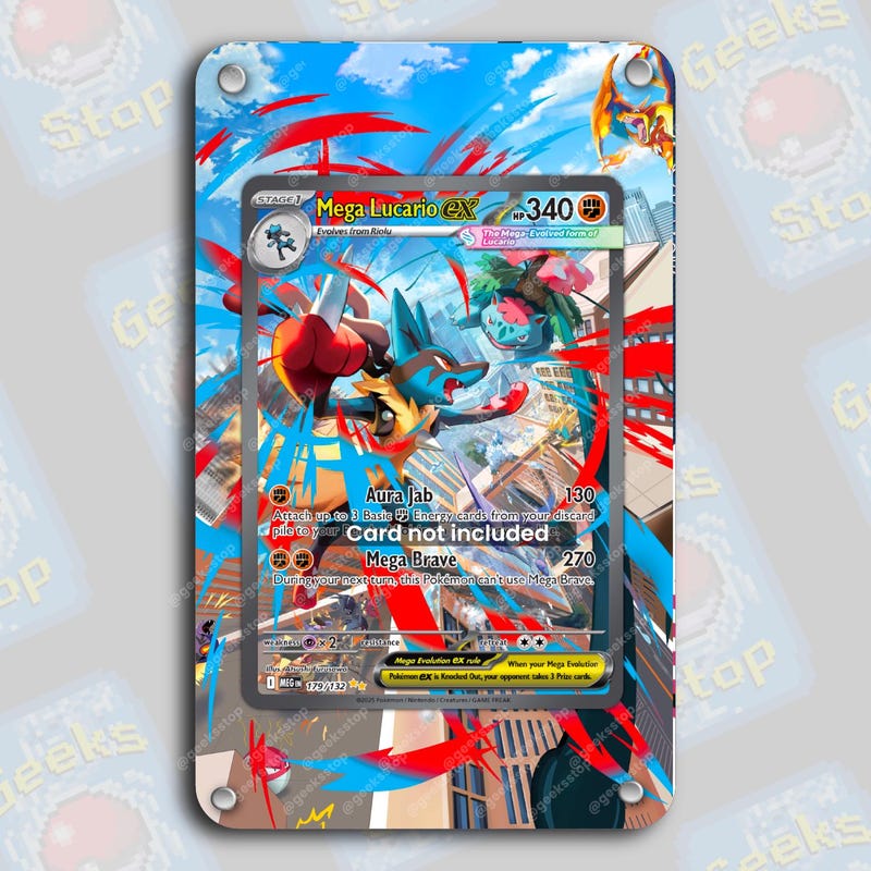 Mega Evolution Frame - Etsy