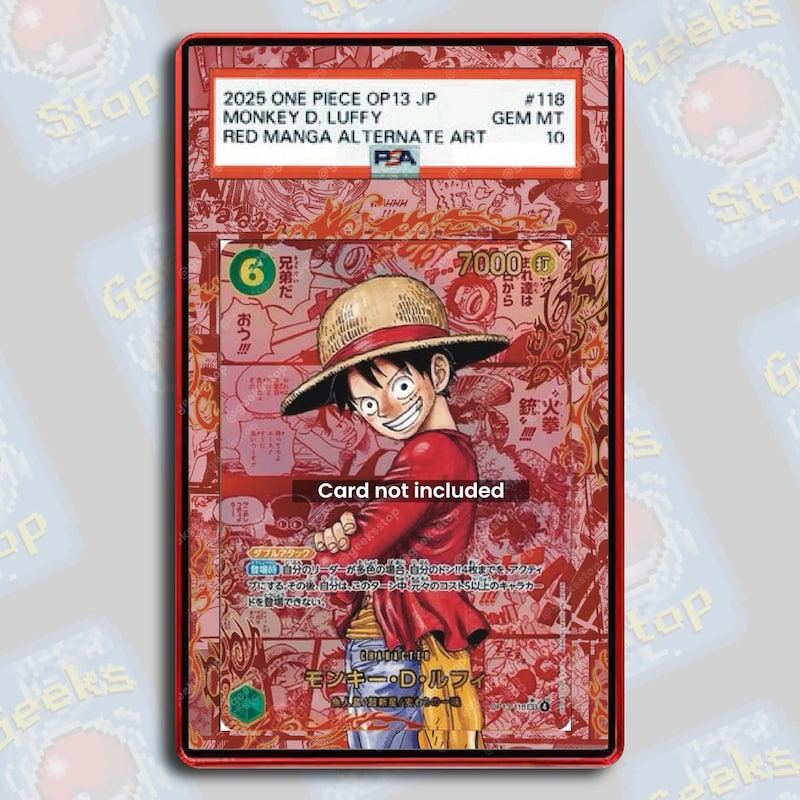 Red Luffy Manga - Etsy