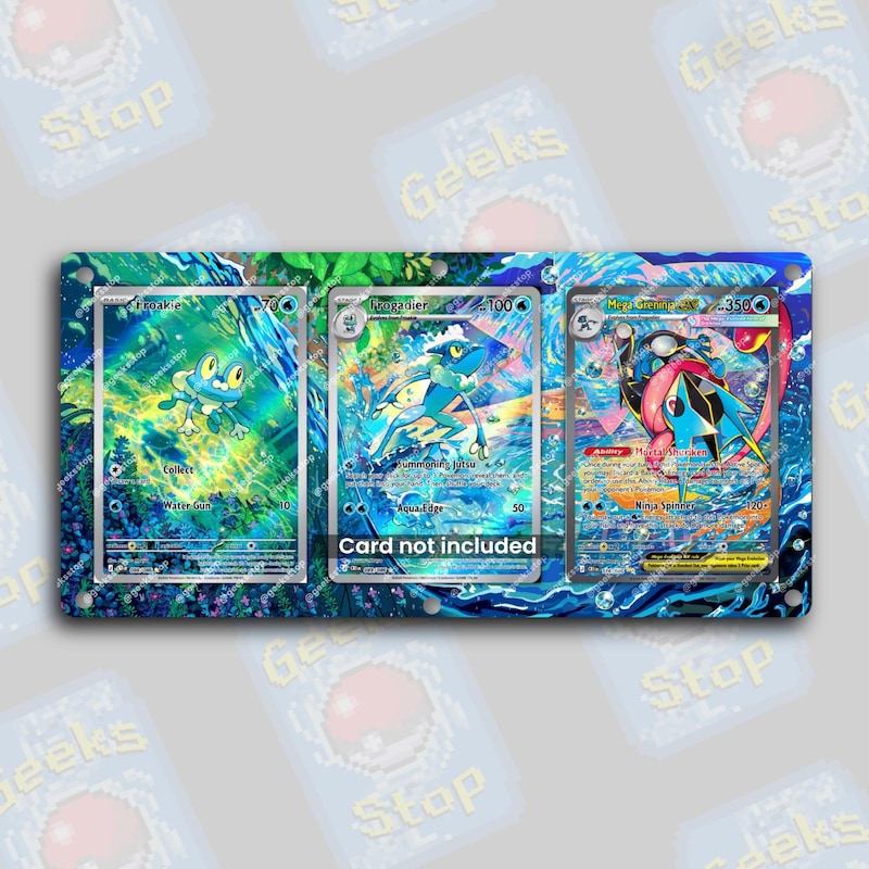 Mega Greninja Custom Card - Etsy