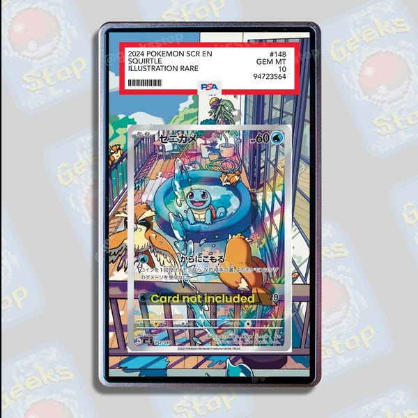 Squirtle Full Art Card - Etsy