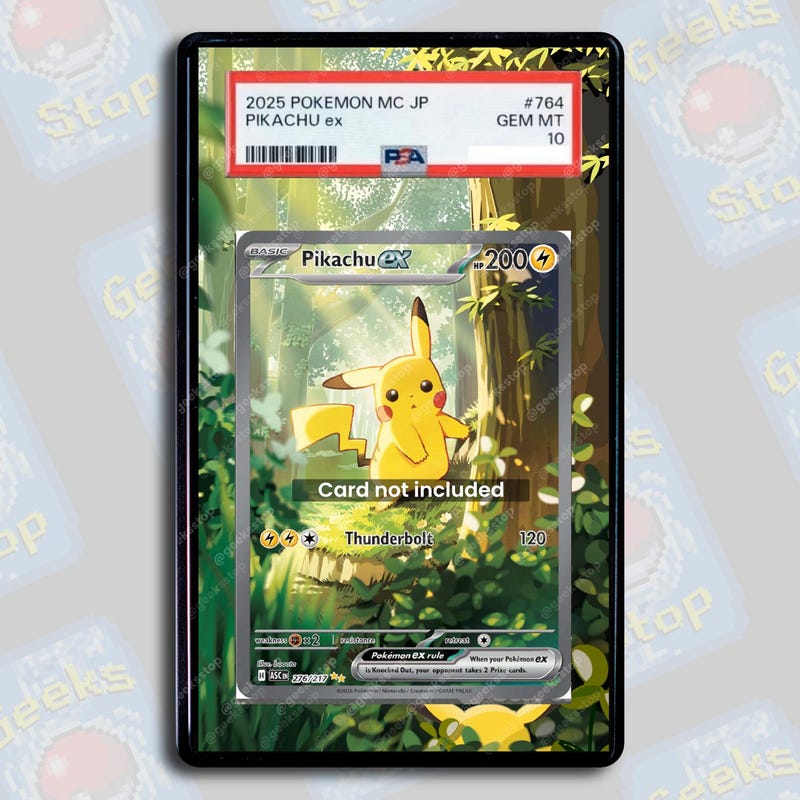 Psa Display Pikachu - Etsy