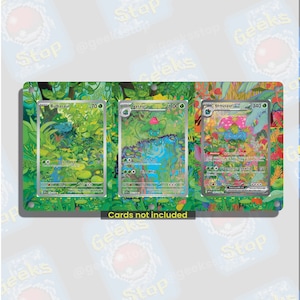 Bulbasaur Ivysaur Venusaur 151 | Extended Art Display Case for Pokemon ...