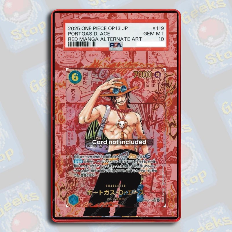 Red Manga Ace - Etsy