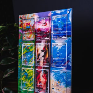 Charizard Blastoise Venusaur 151 Starters | Extended Art Display Case ...