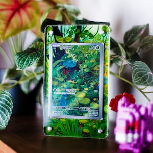 Bulbasaur 151 Illustration | Extended Art Display Case for Pokemon Card ...