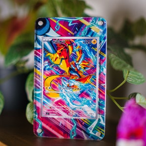 Zeraora AR | Extended Art Display Case for Pokemon Card - Etsy