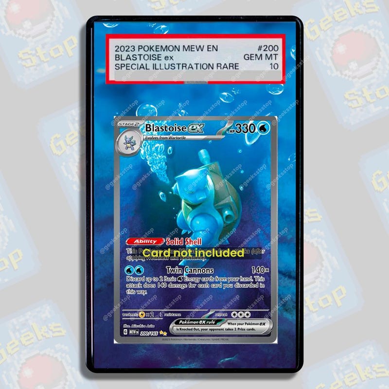 Psa Blastoise Card - Etsy
