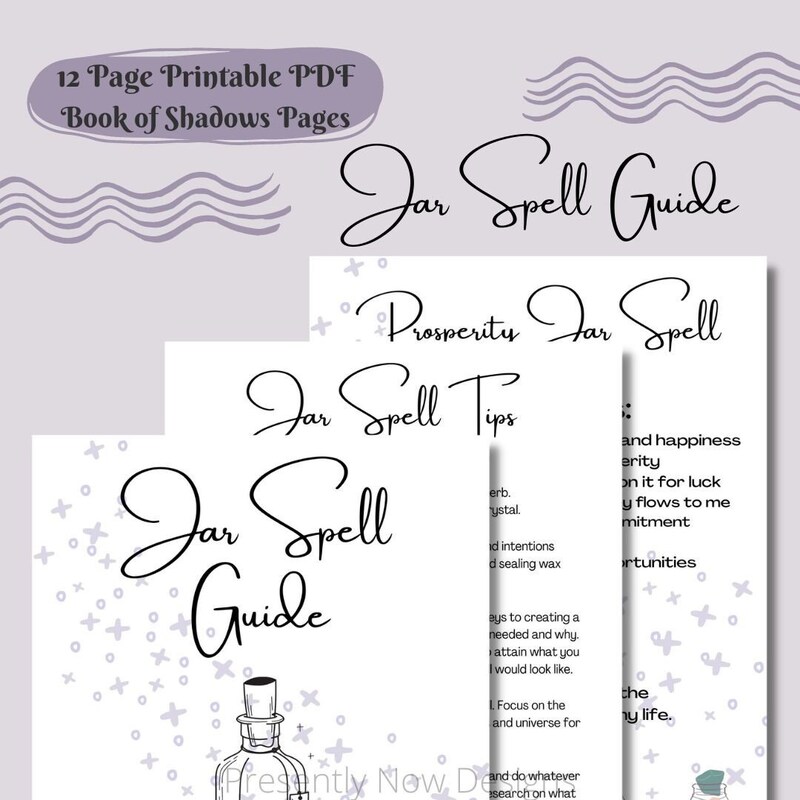 Spell Pages - Etsy