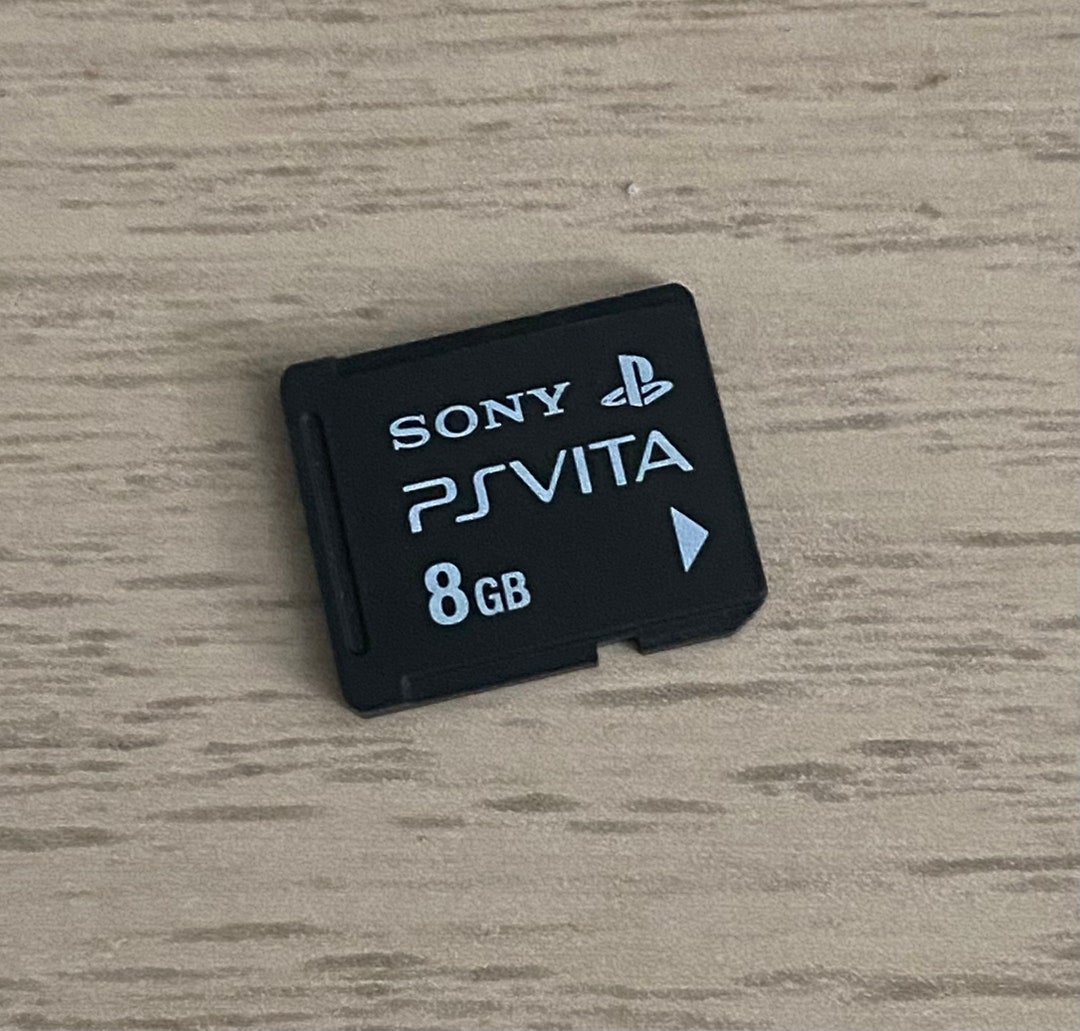 Authentic Official Sony PS Vita Memory Card - 8GB - Tested - Etsy