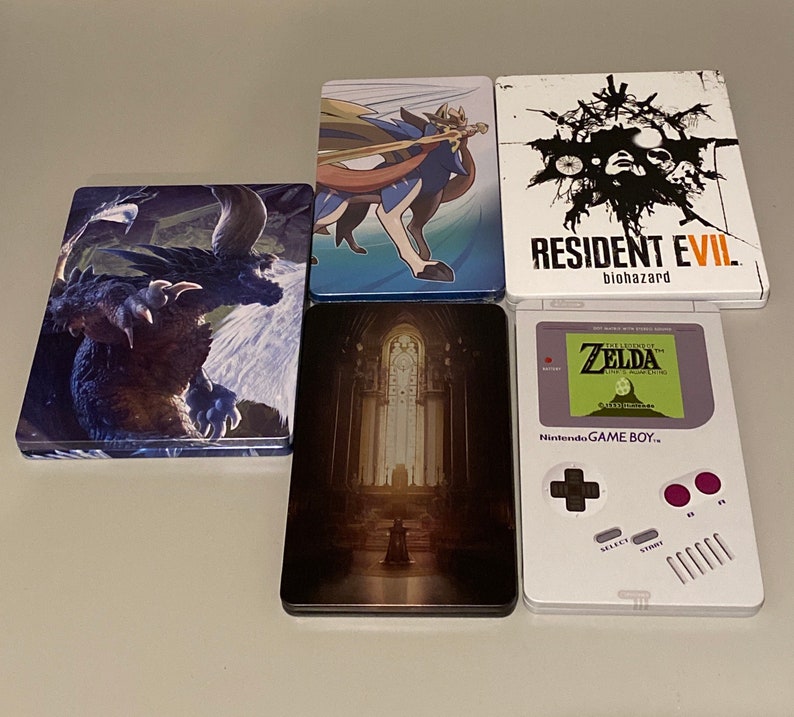 Original Offcial Vedio Games Steelbooks Case Box #01 - Etsy