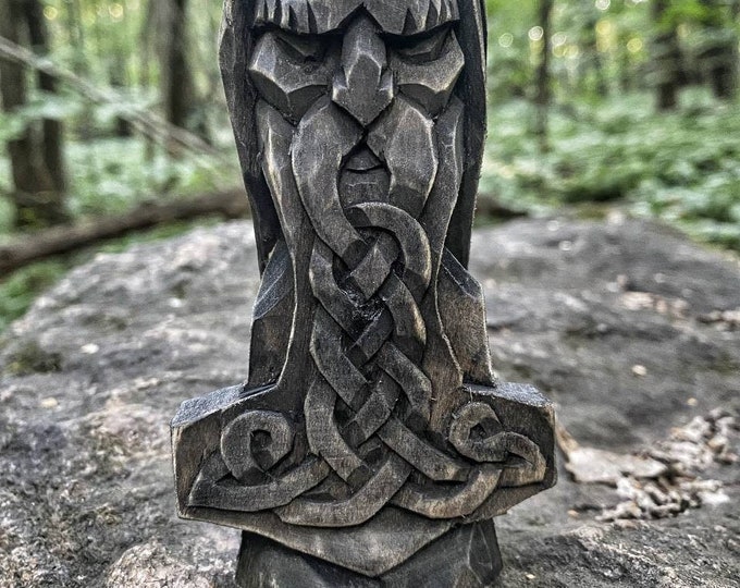 Thor Statue. Thor Sculpture. Viking Gods. Pagan Norse Gods. - Etsy