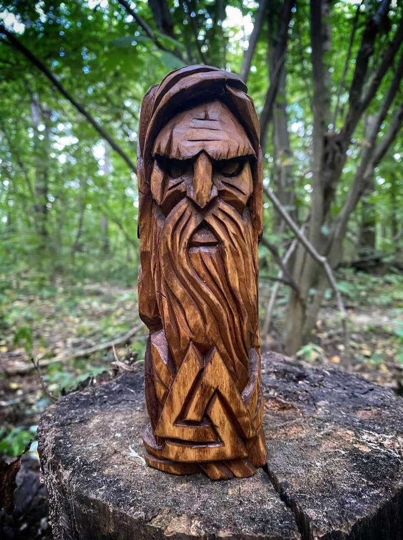 Odin Statue Norse Pantheon Allfather Wotan Pagan Old God - Etsy