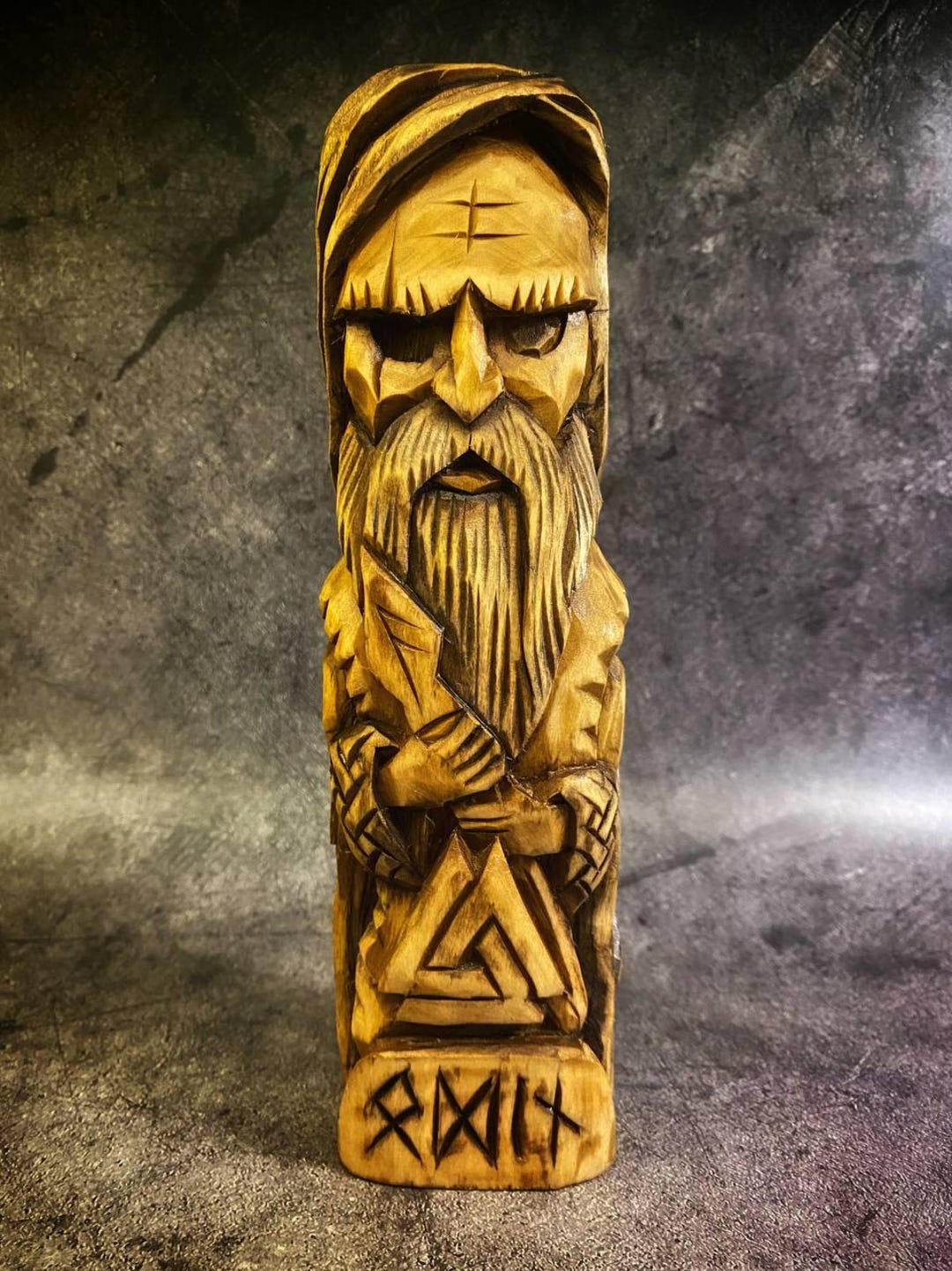Odin Statue. Authentic Pagan Idol. Wotan Sculpture. - Etsy