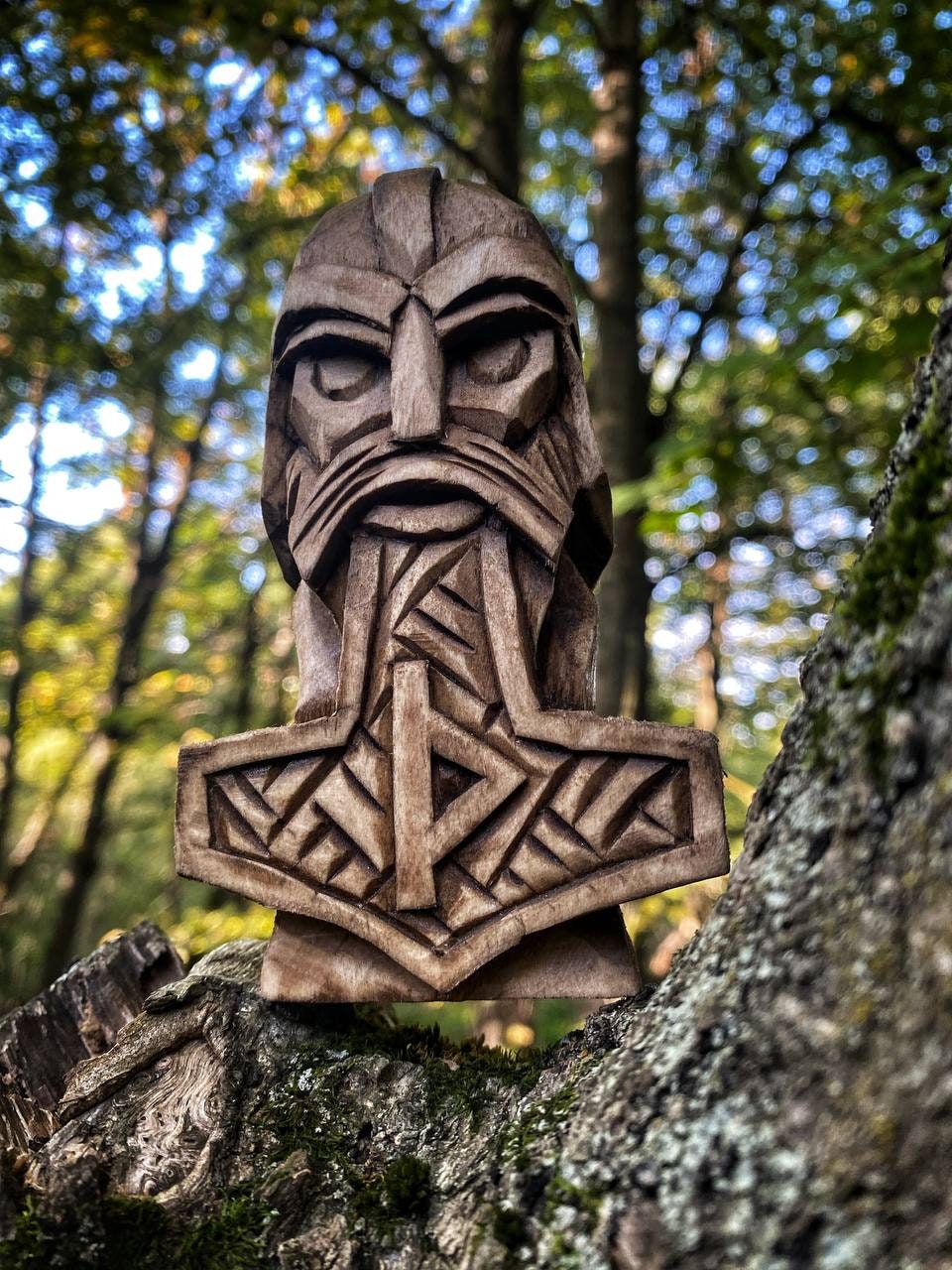 Thor Statue. Thor Sculpture. Viking Gods. Pagan Norse Gods. Asatru ...