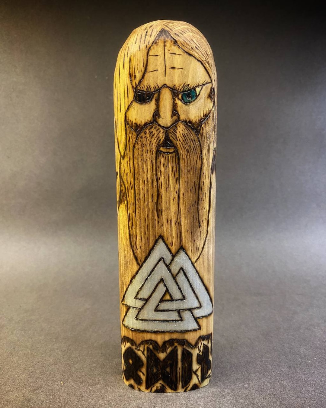 Idols of Gods. Odin Statue. Wotan Sculpture. Norse Pantheon. Vikings ...