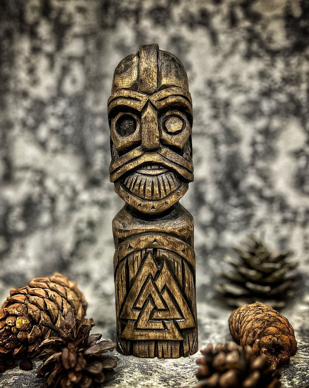 Odin Statue. Wotan. Viking God. Skandinavian Pagan God. Viking God ...