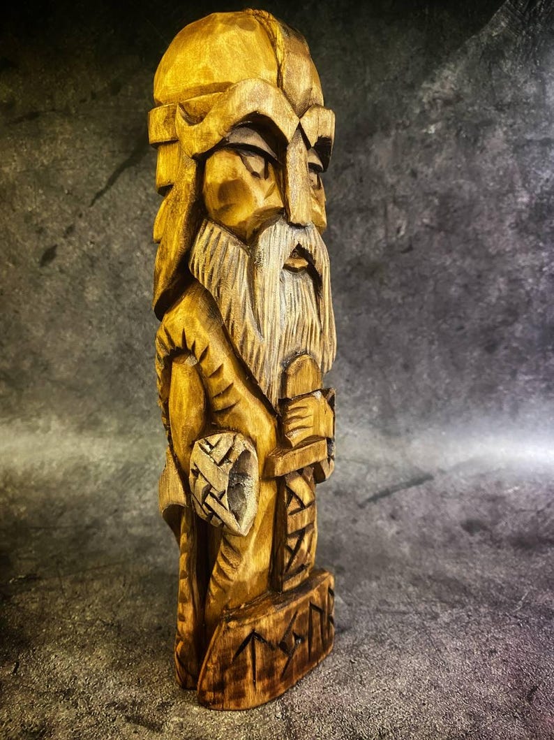 Tyr Statue. Tyr Sculpture. Tyr Pagan God. Idols of Gods. Scandinavian ...