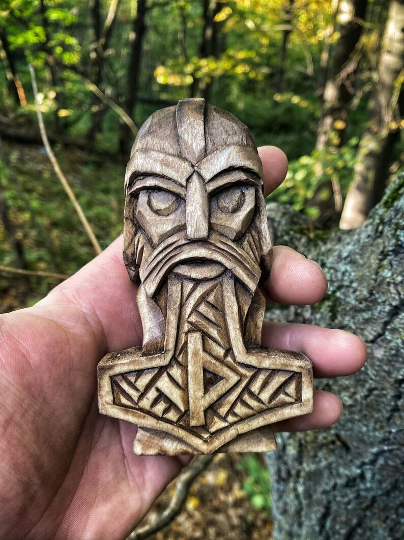 Thor Statue. Thor Sculpture. Viking Gods. Pagan Norse Gods. Asatru ...