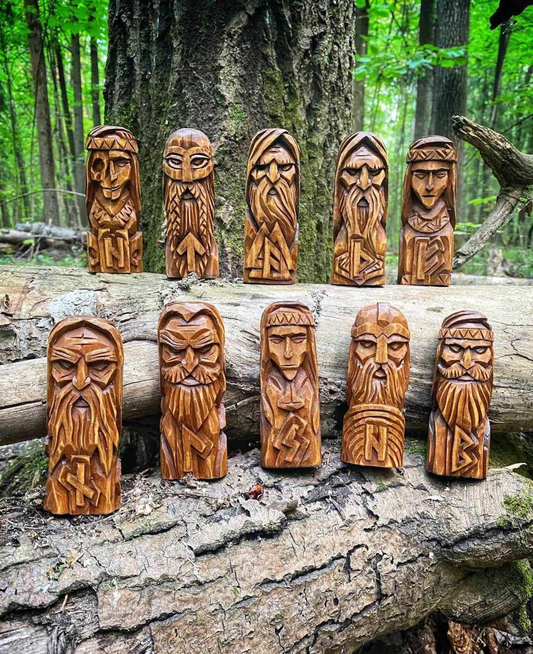 Norse Statue, Pagan Statue, Odin, Wotan, Thor, Tyr, Baldr, Asatru Gods ...