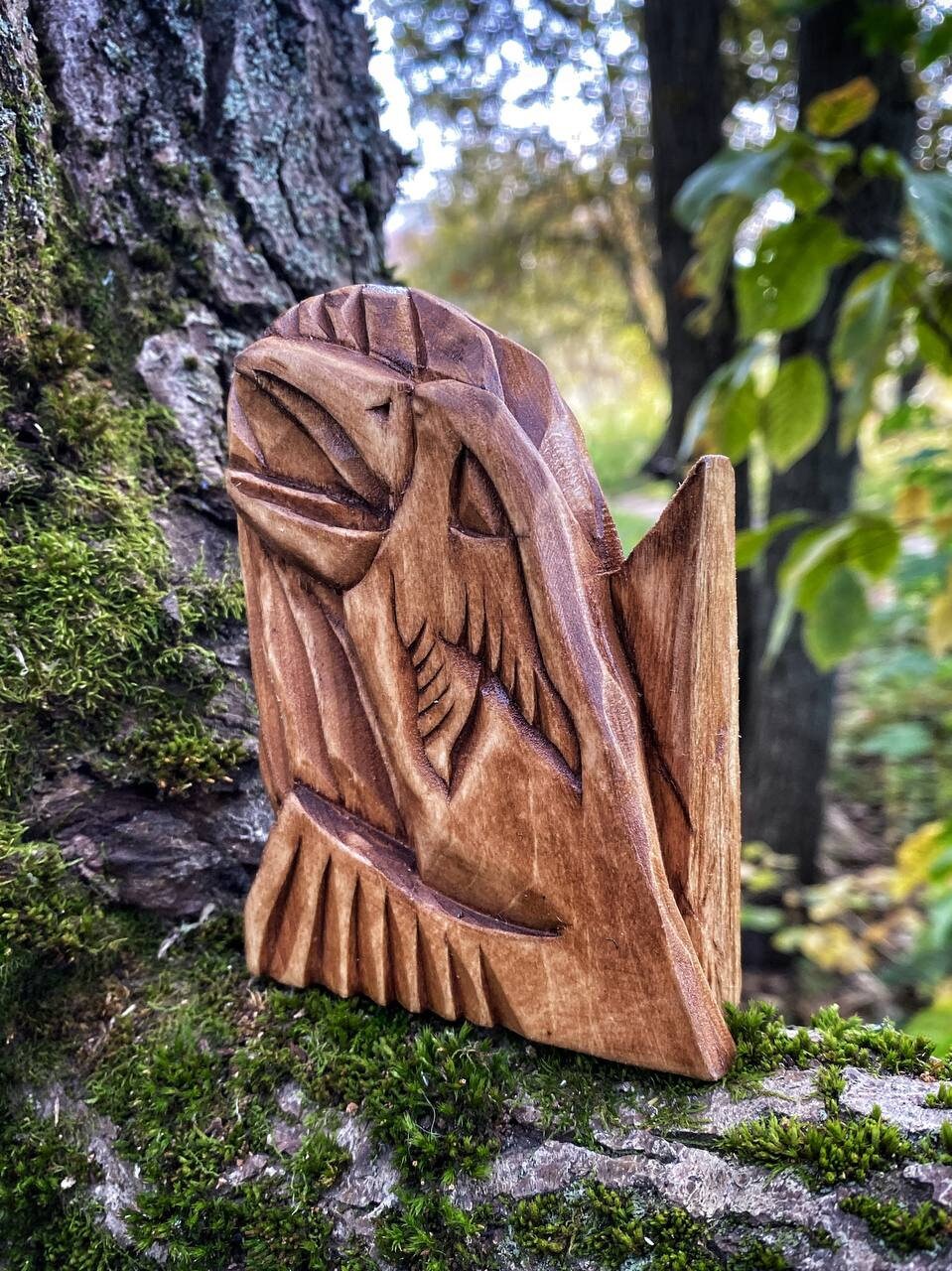 Odin Sculpture. Wotan Statue. Rune Ansuz. Viking Gods. - Etsy