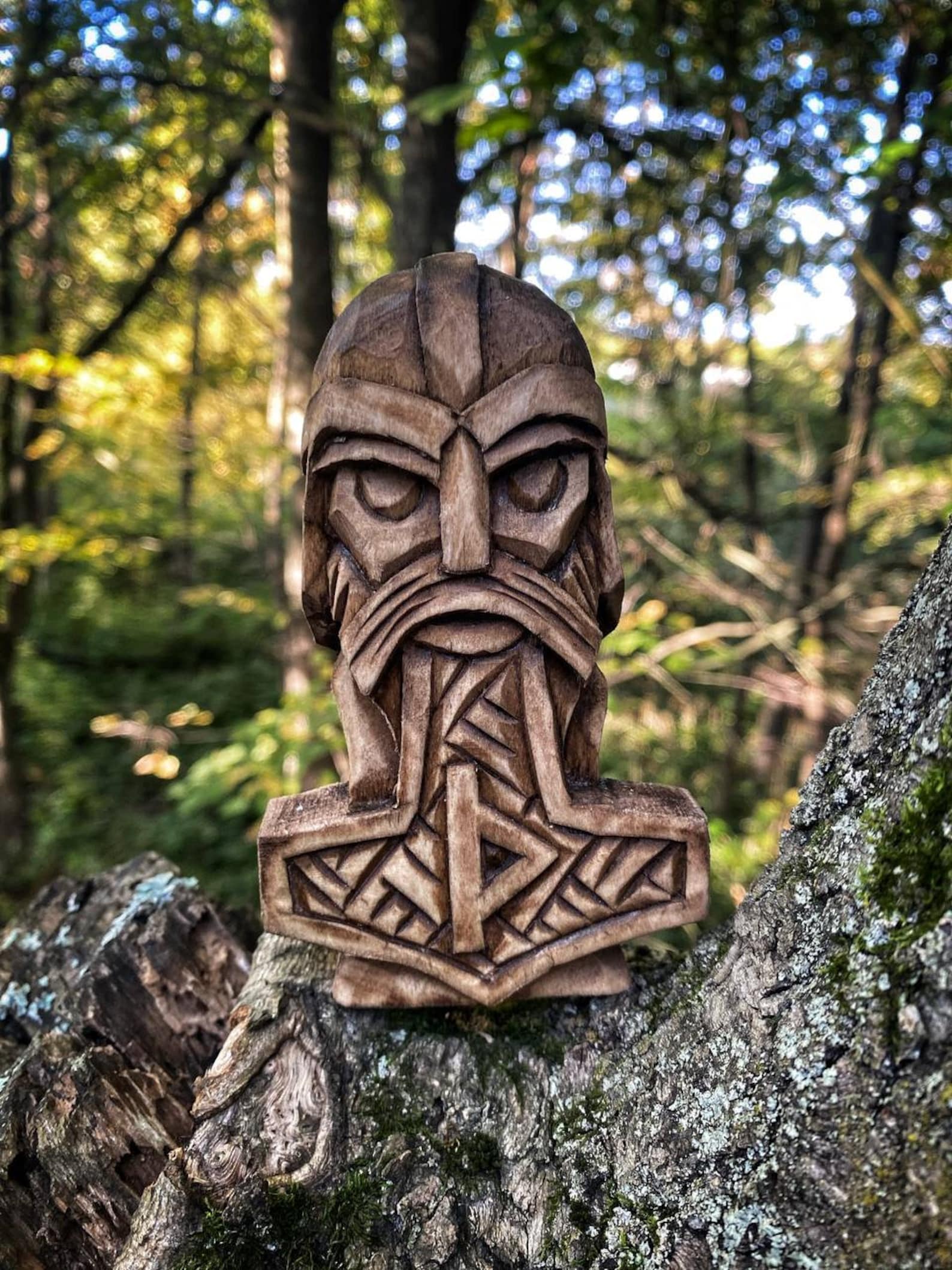Thor Statue. Thor Sculpture. Viking Gods. Pagan Norse Gods. Asatru ...