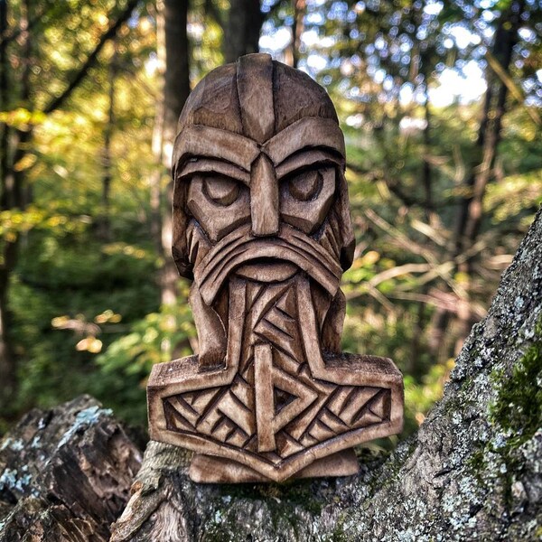 Thor Statue - Etsy