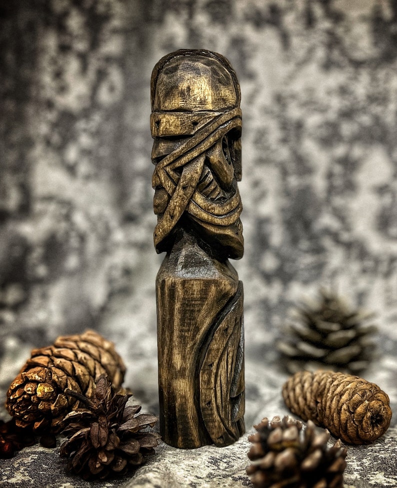 Odin Statue. Wotan. Viking God. Skandinavian Pagan God. Viking God ...