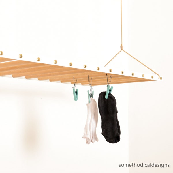 Ceiling Mounted Clothes Drying Rack - Etsy