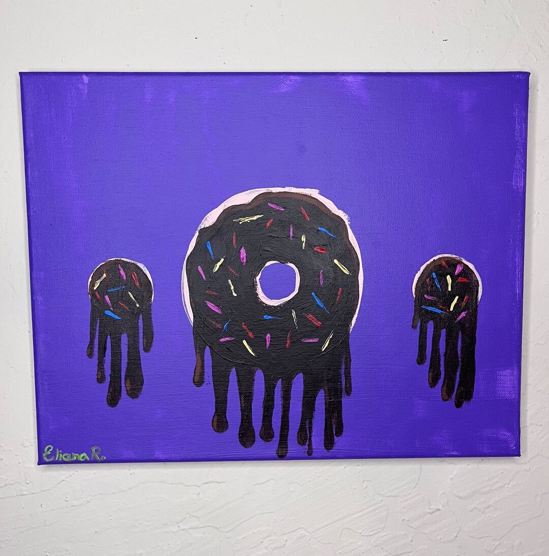 Donuts With Chocolate Drip - Etsy