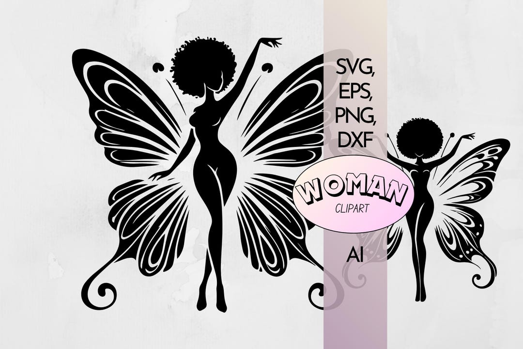 Butterfly Goddess SVG | Empowerment Butterfly Line Art | Butterfly ...