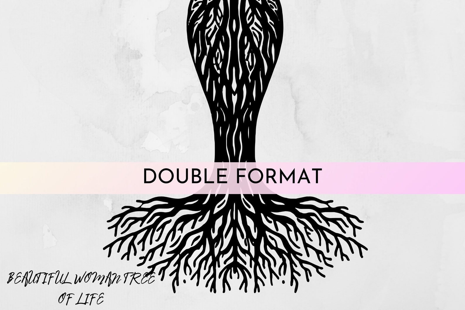 Goddess Woman Tree With Open Arms SVG | Afro Woman Tree PNG ...