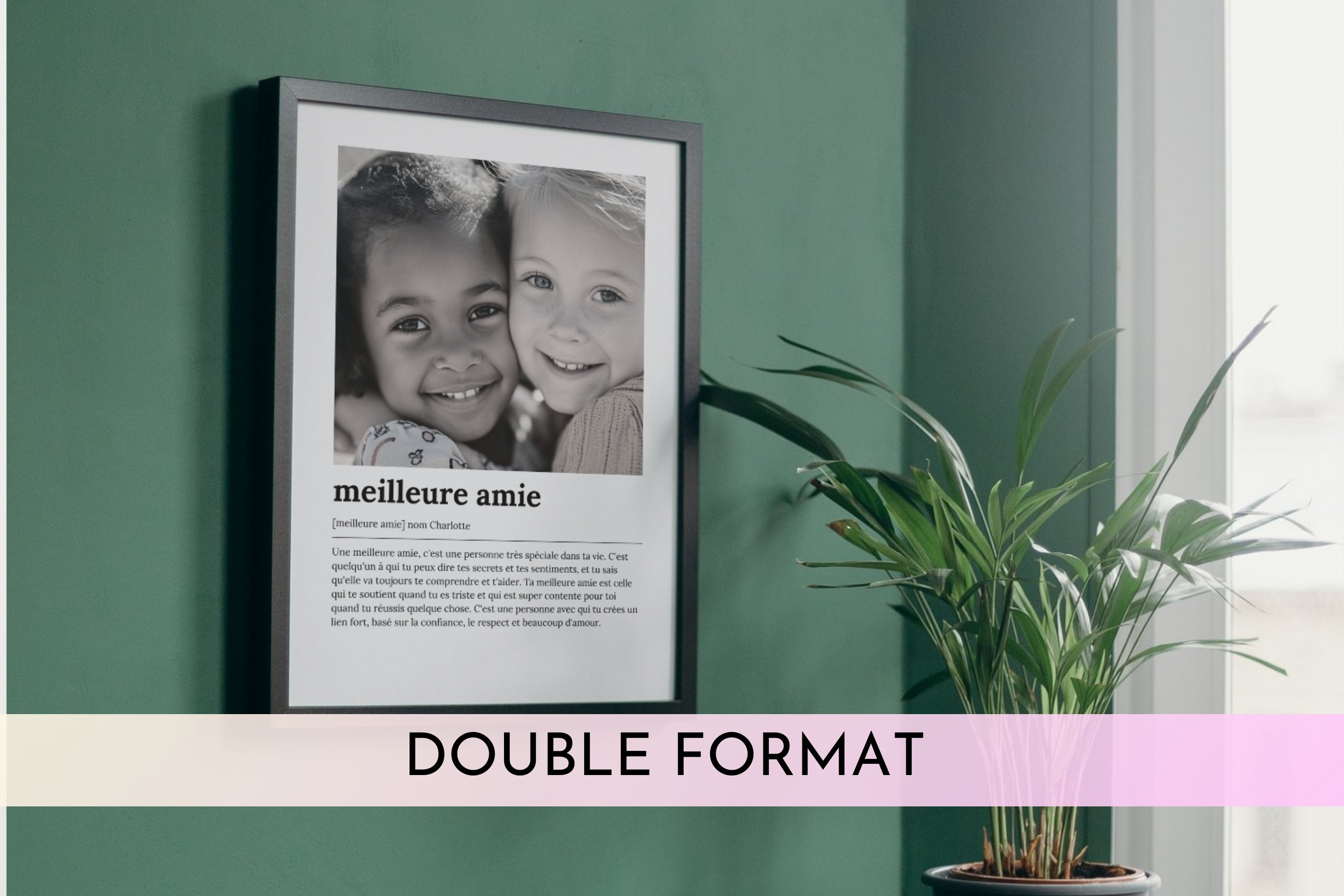 Définition De L'amitié Pour Enfants, Impression Personnalisée De La ...