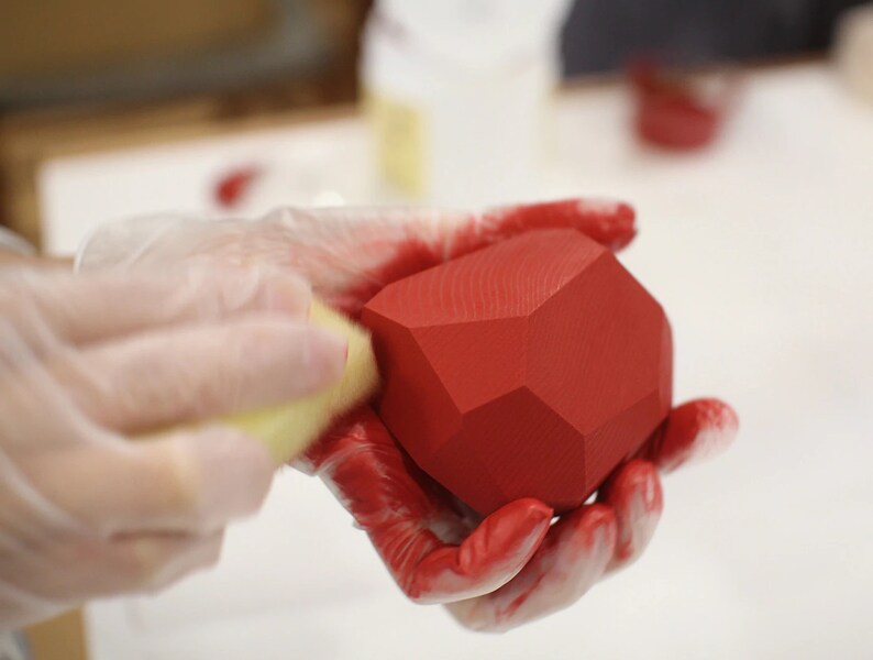 Stacking Blocks Blue Modern Living Room Sculpture & - Etsy