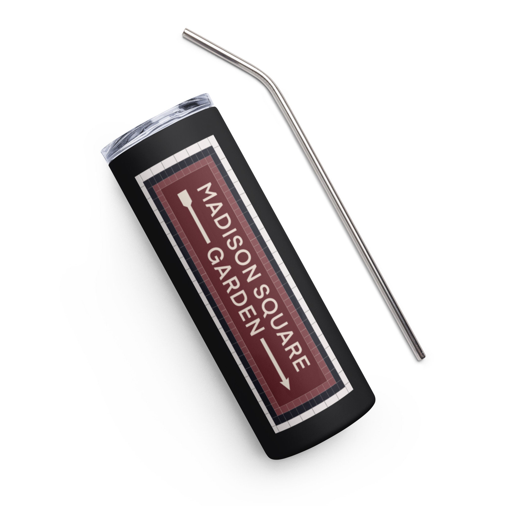 Madison Square Garden Subway Tile Stainless Steel Tumbler - Etsy