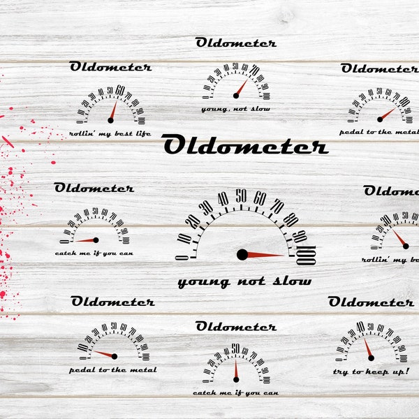 Oldometer Svg - Etsy