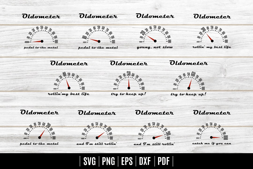 0 - 100th Birthday Svg, Oldometer Bundle Svg, Birthday Boy Svg ...