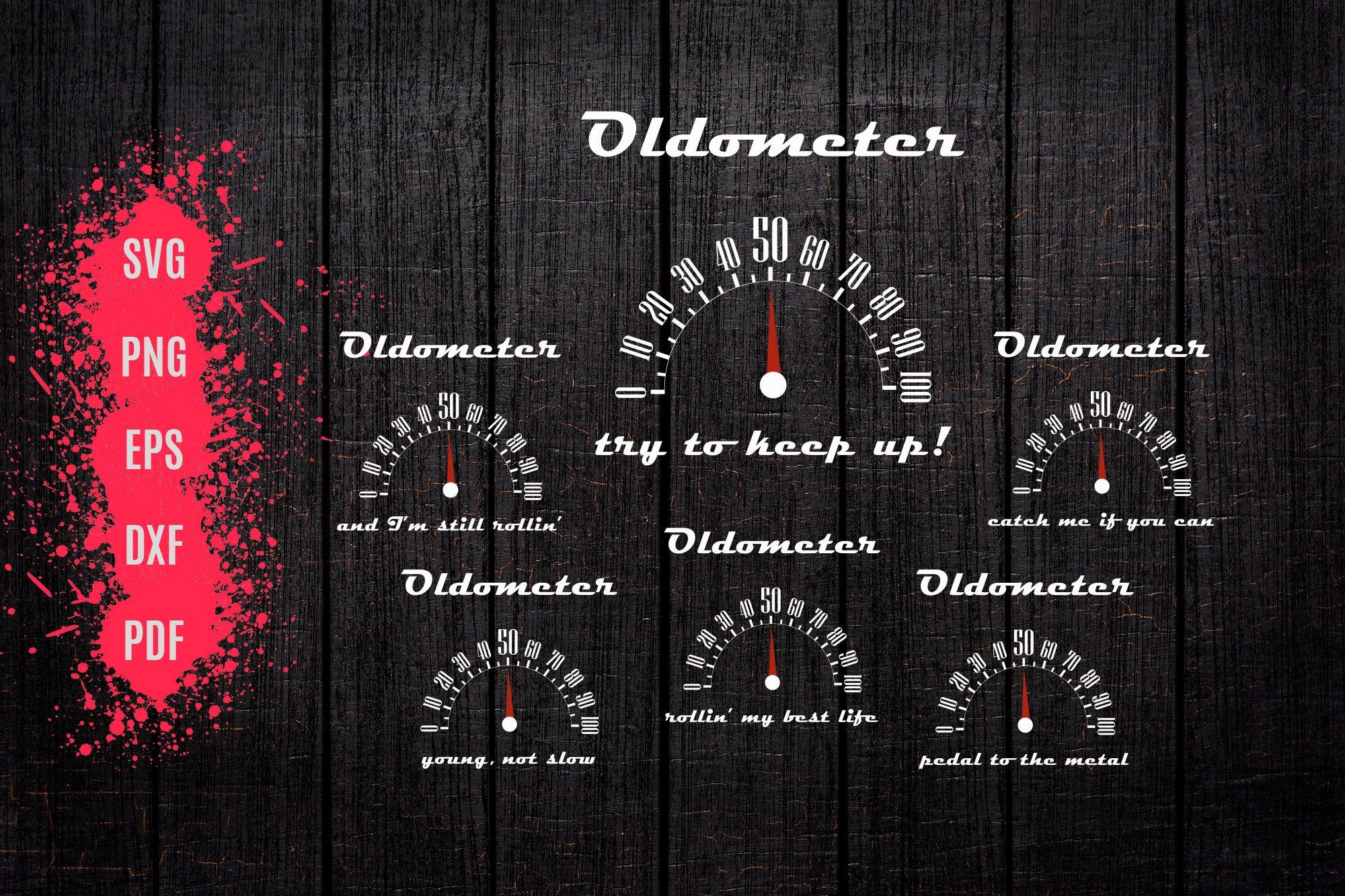 50th Birthday Svg Oldometer Bundle Svg Birthday Boy Svg - Etsy Australia