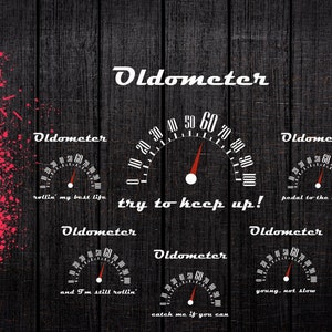 60th Birthday Svg, Oldometer Bundle Svg, Birthday Boy Svg, Birthday ...