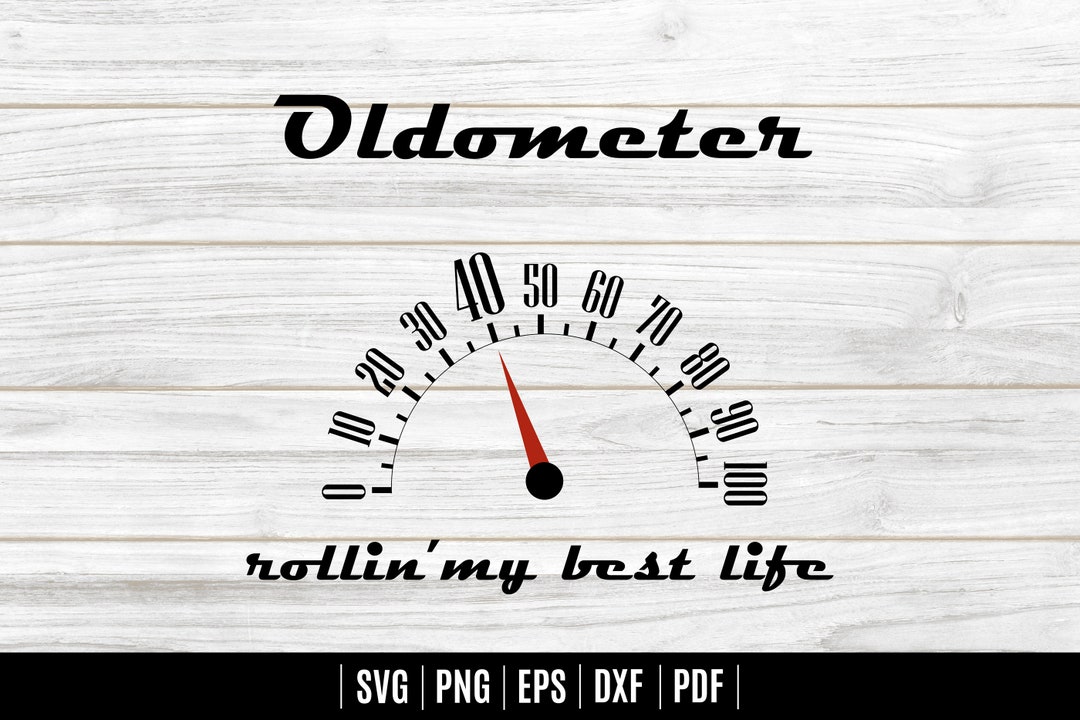 40th Birthday Svg, Oldometer Svg, Birthday Boy Svg, Birthday Girl Svg ...