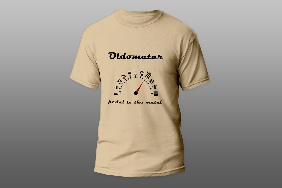 70th Birthday Svg, Oldometer Black Design, Birthday Boy and Girl, Car ...