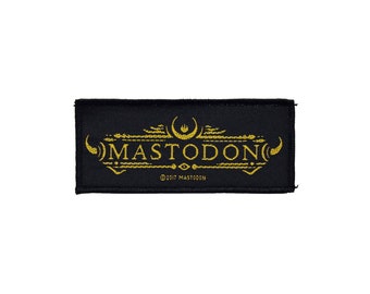 Mastodon Patch - Etsy