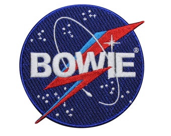 David Bowie Bolt Patch - Etsy