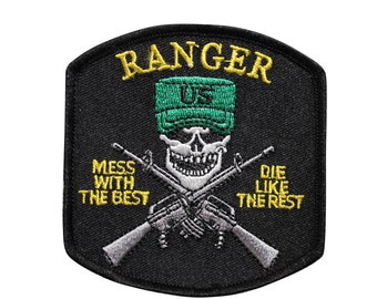 Large ARCTIC RANGER 75th Infantry Us Army Shoulder Patch Cloth Quilt ...