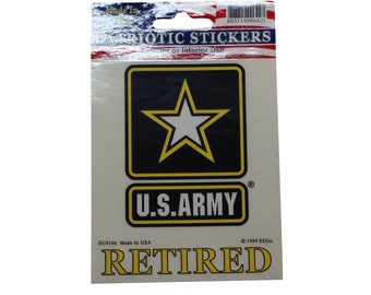 Us Army Retired Sticker - Etsy