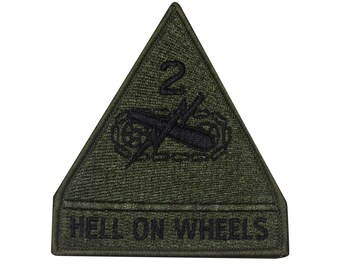 2nd Armored Division Hell on Wheels - Etsy