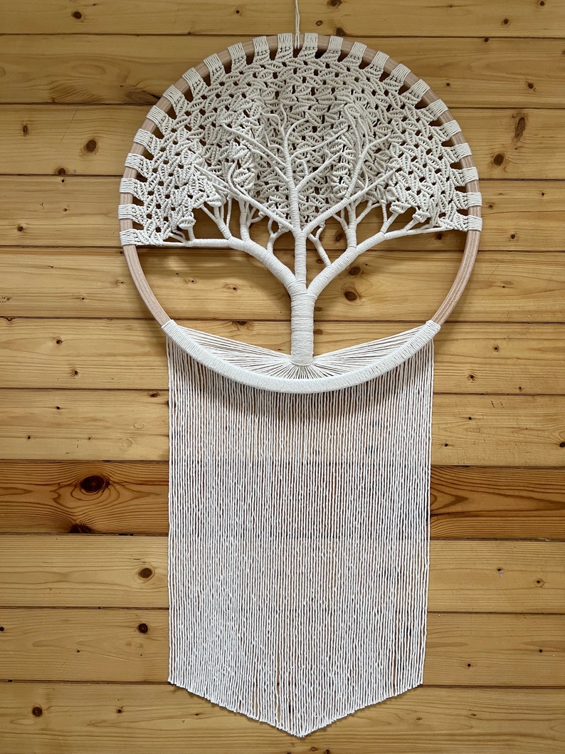 Vorbestellung | Lebensbaum | Lebensbaum XXL | Tree of Life | Makramee | Wandbehang | Boho ...