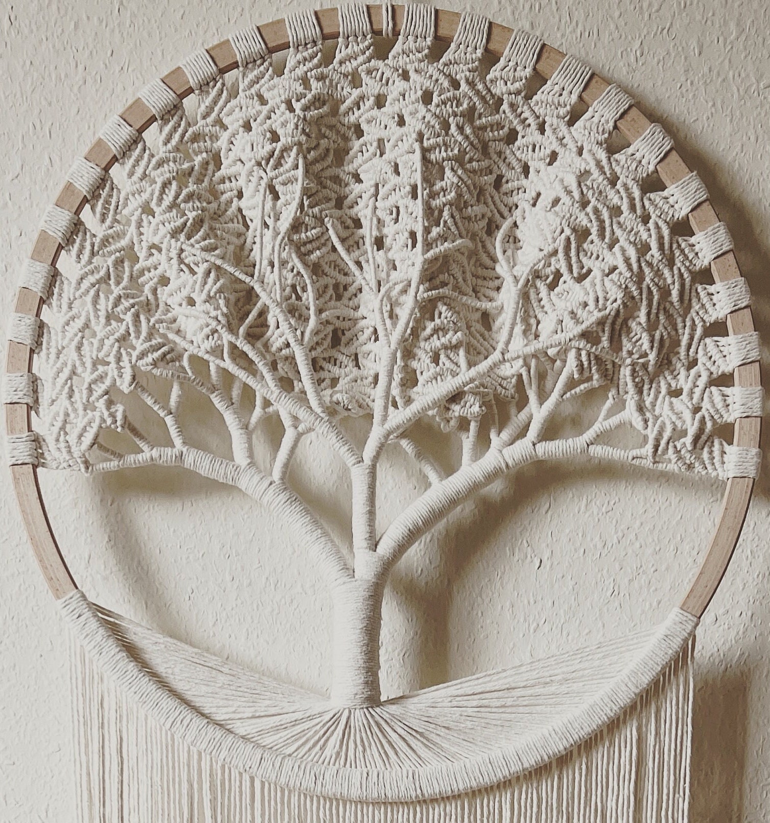 Vorbestellung | Lebensbaum | Lebensbaum XXL | Tree of Life | Makramee | Wandbehang | Boho ...