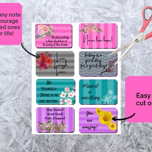 Printable Inspirational Cards/notes - Etsy