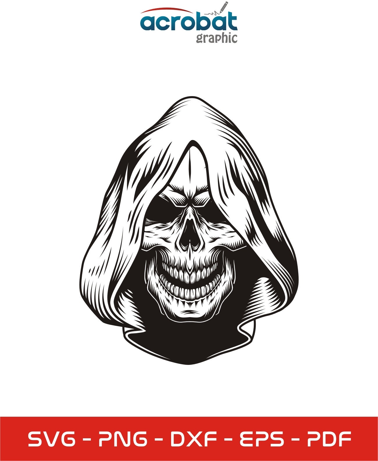 Skull Hood Monogram Pack, Skull Hood SVG, Skull Hood Laser Cut, Skull ...