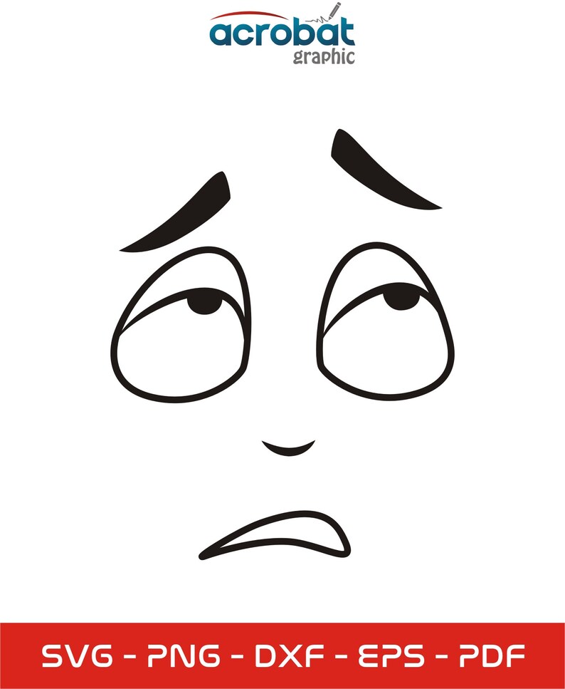 Facial Expressions Pack Facial Expressions Shapes Facial - Etsy